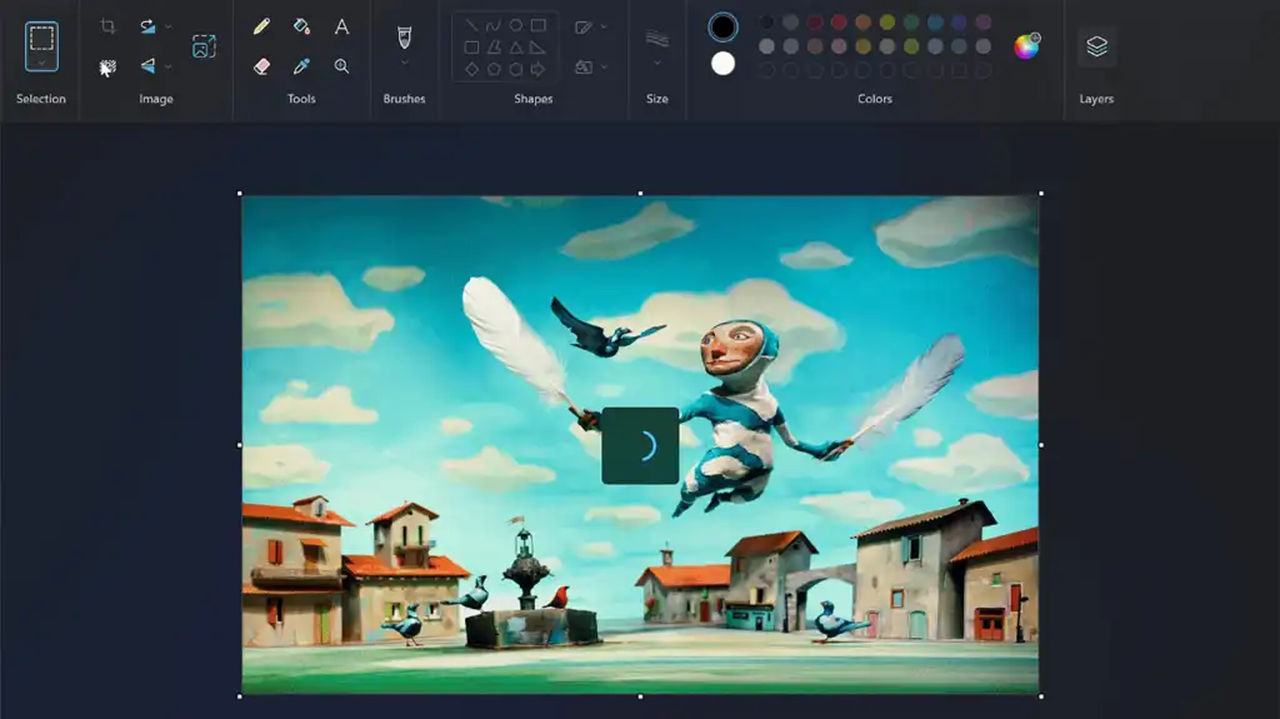 Microsoft Paint Menghadirkan Fitur Transparansi Dan Layer Ala Photoshop ...